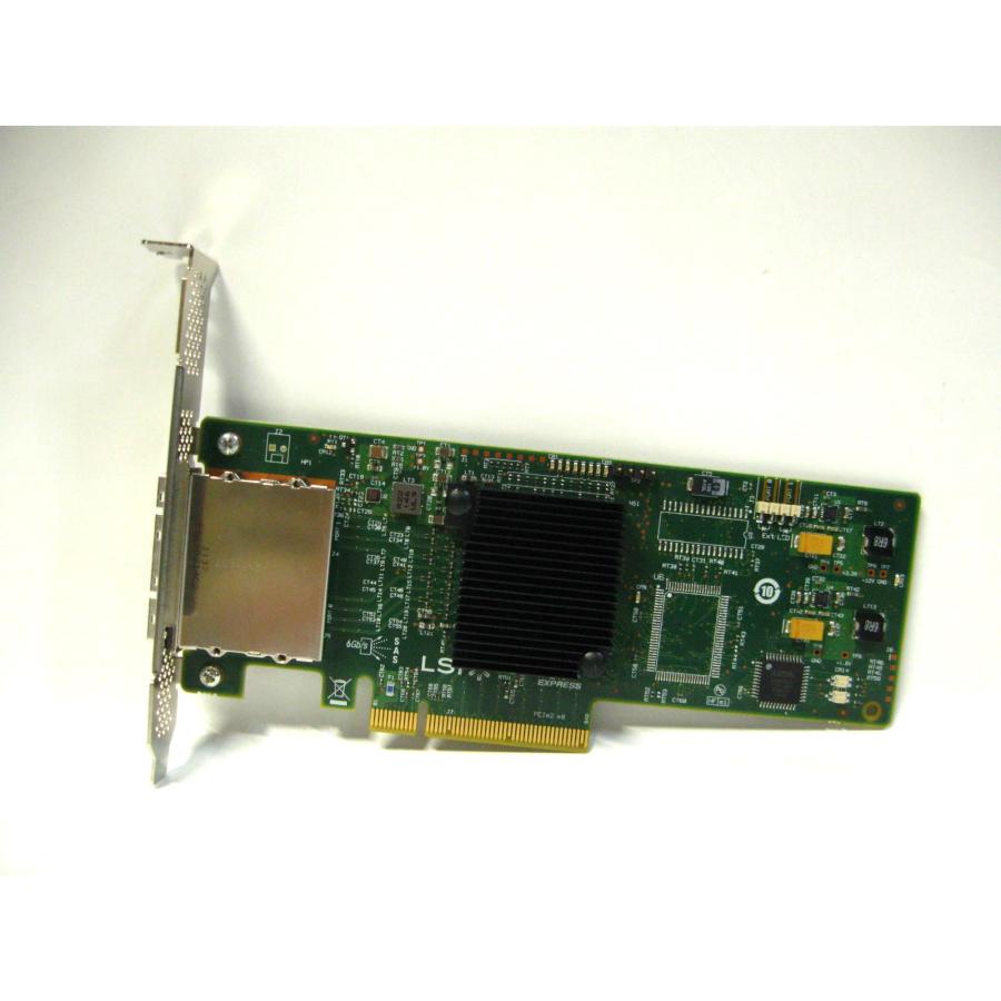 LSI SAS 9200-8e 6Gbps SAS/SATA ホストバスアダプタ HBA PCI-EX 中古 SFF8088 Mini-SAS ...