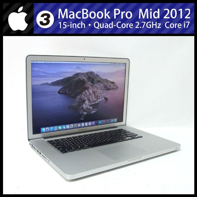 MacBook Pro ★MacBook (15-inch, Mid 2012)・Core i7 2.7GHz Quad Core(4Core ...