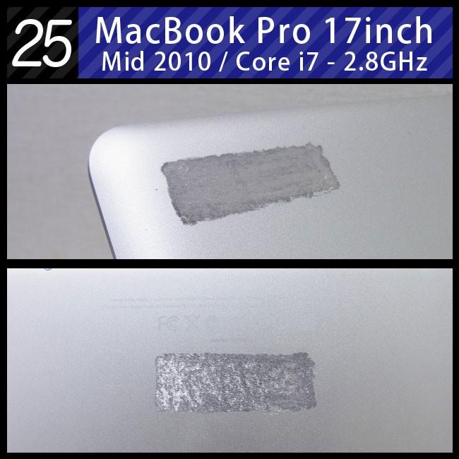 MacBook Pro 17インチ Mid 2010・Core i7 2.8GHz/8GB/500GB : ミサオネットワーク・ストア店 ...
