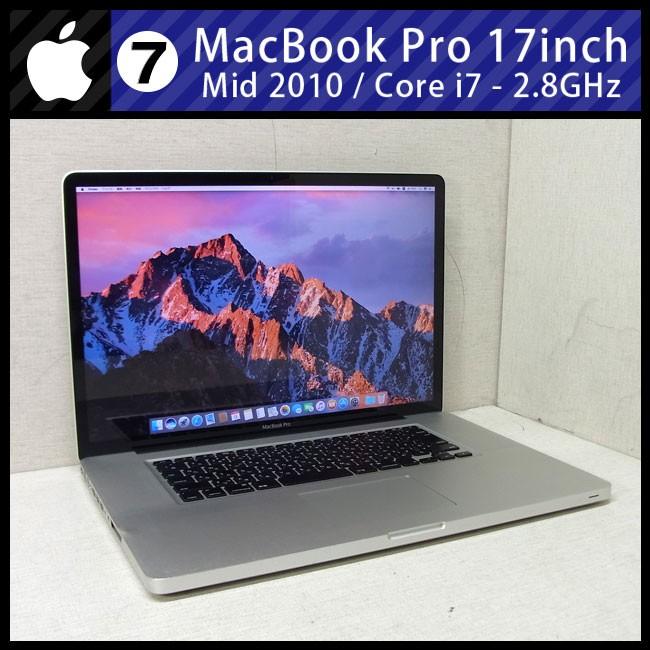 MacBook Pro 17インチ Mid 2010・Core i7 2.8GHz/8GB/500GB : ミサオネットワーク・ストア店 ...