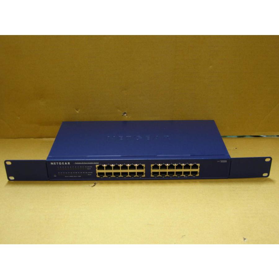 NETGEAR JGS524 v2 24ポート ギガビット アンマネージ スイッチ 中古 ネットギア ProSafe : ミサオネットワーク ...