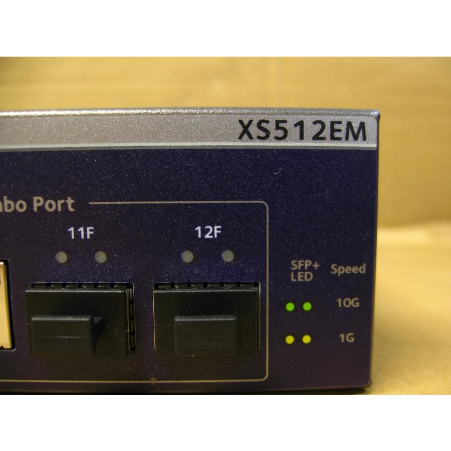 NETGEAR XS512EM 10G/マルチギガビット12ポート アンマネージプラススイッチ 中古 ネットギア : ミサオネットワーク ...