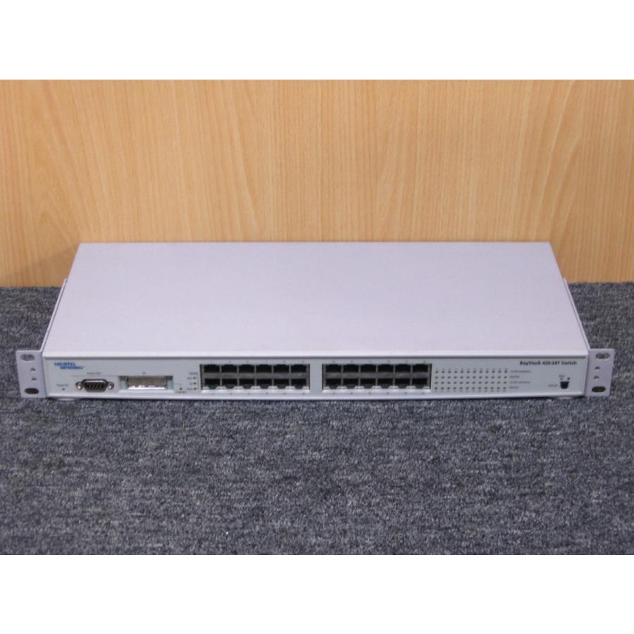 NORTEL BayStack 420-24T 24ポート イーサネットスイッチ 中古 : ミサオネットワーク・ストア店 - 通販 ...