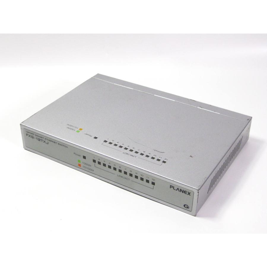 PLANEX PCI FXG-12TXJ 12ポート ギガビットスイッチ 中古 プラネックス 1000base-t : ミサオネットワーク・ストア店 - 通販 - Yahoo!ショッピング