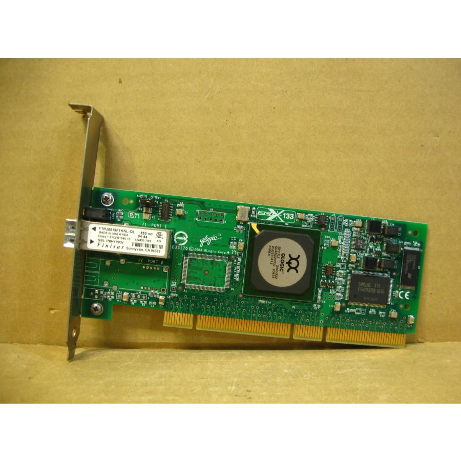 QLOGIC QLA2340 2Gbps FC Single PORT HBA PCI-X 中古 ファイバーチャネル ホストバスアダプタ ...