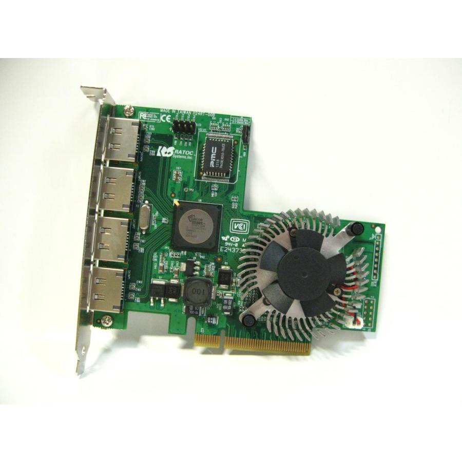 RATOC REX-PE34-Z eSATA 4ポート PCI Express ボード 増設カード PCI-EX 中古 ラトックシステム ...