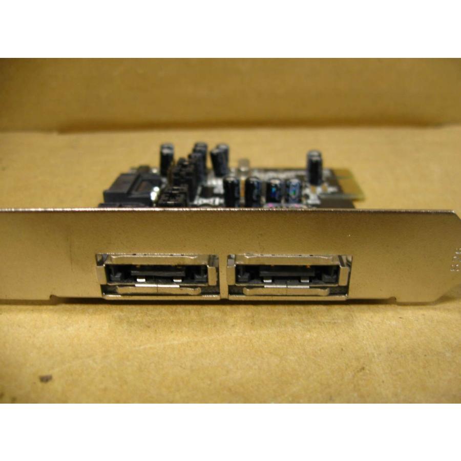 Silicon image SIL3132 VER C 2ポート SATAII RAIDカード PCI-EX 中古 PCB ...