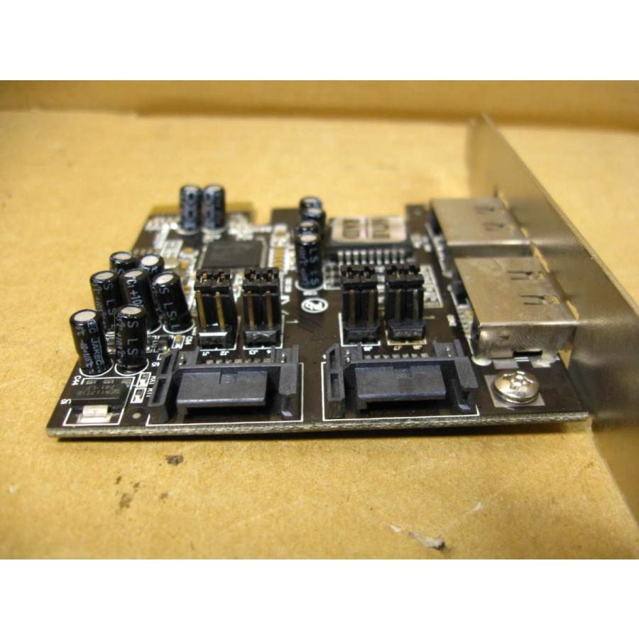 Silicon image SIL3132 VER C 2ポート SATAII RAIDカード PCI-EX 中古 PCB ...