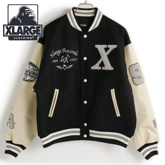 XLARGE（エクストラ ラージ） メンズ OGロゴバーシティジャケット 101224021007 FW22 OG LOGO VARSITY ...