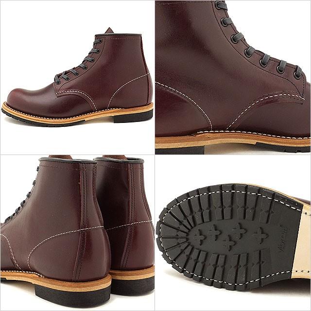 RED WING SHOES 返品送料無料 レッドウィング ベックマンブーツ ラウンドトゥ プレーントゥ ＃9411 REDWING BECKMAN BOOTS 靴 BLACK CHERRY ...