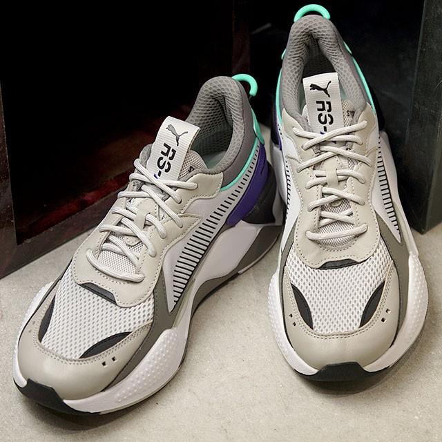 PUMA プーマ アールエスエックス トラックス メンズ レディース スニーカー 靴 グレーバイオレット 369332-01 SU19 ...