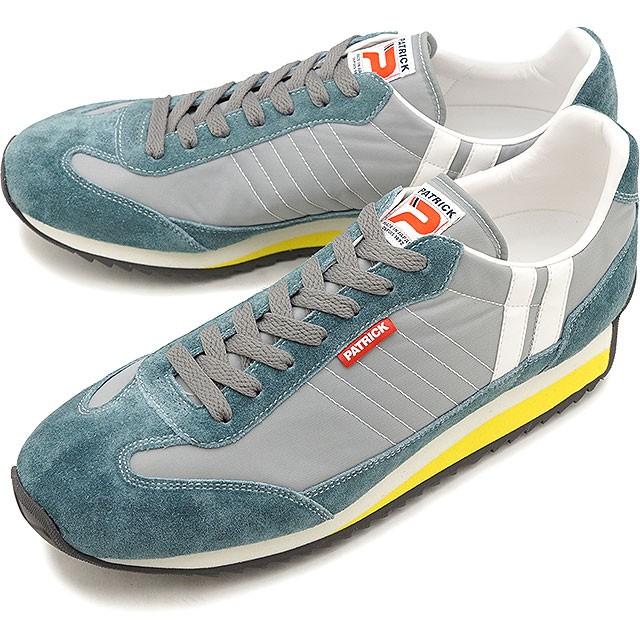 返品送料無料 パトリック PATRICK スニーカー マラソン MARATHON 942004 SS20 メンズ・レディース 日本製 靴 CANOE グレー系 :10062374:ミスチーフ ...