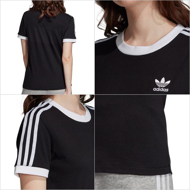 アディダスオリジナルス adidas Originals レディース スリーストライプス Tシャツ 3 STRIPES TEE FZG52 ...