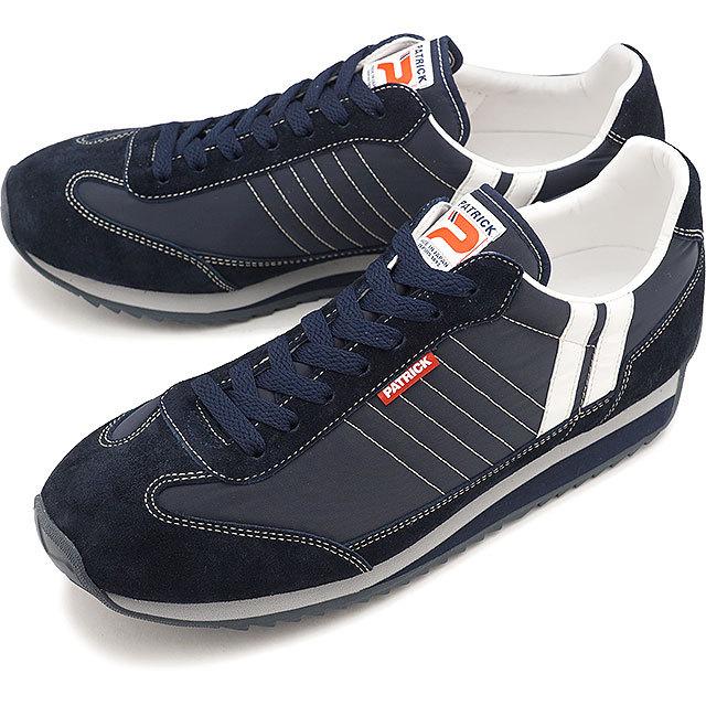 PATRICK（パトリック） 返品送料無料 スニーカー マラソン MARATHON 94802 FW20Q4 メンズ・レディース 日本製 BBERY ネイビー系／復刻カラー ...