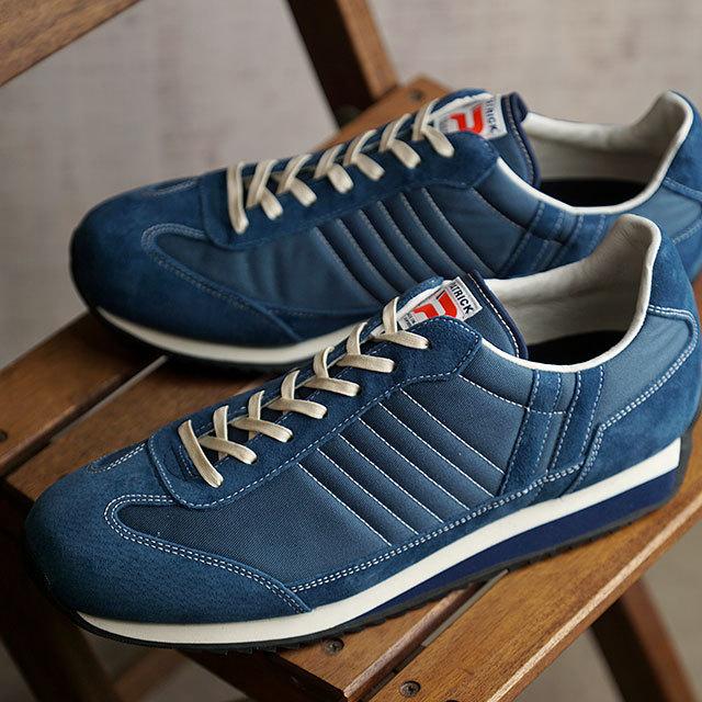 PATRICK パトリック スニーカー マラソン・オルメティックス MARATHON-OT 503082 SS21 日本製 防水 NV ネイビー系 シーズン限定 返品交換送料無料 ...