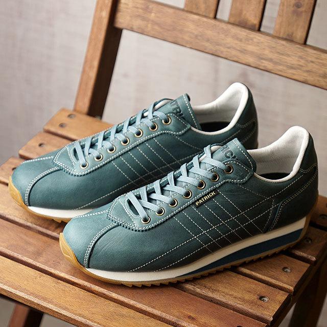 PATRICK 返品送料無料 パトリック スニーカー サンガー・モストロ SANGER-MS 503152 SS21 メンズ・レディース 日本製 B GN グリーン系／シーズン限定 ...
