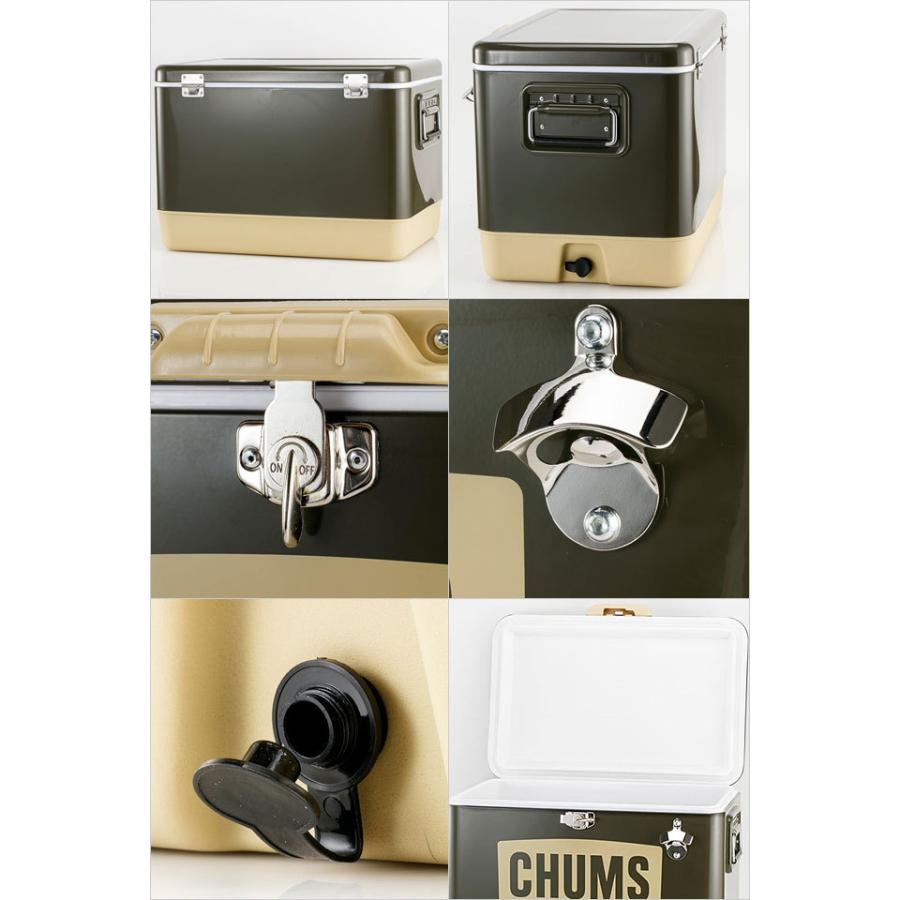 CHUMS チャムス スチールクーラーボックス Steel Cooler Box 54L CH62-1283 SS21 メンズ・レディース アウトドア キャンプ用品 : ミスチーフ - 通販 ...