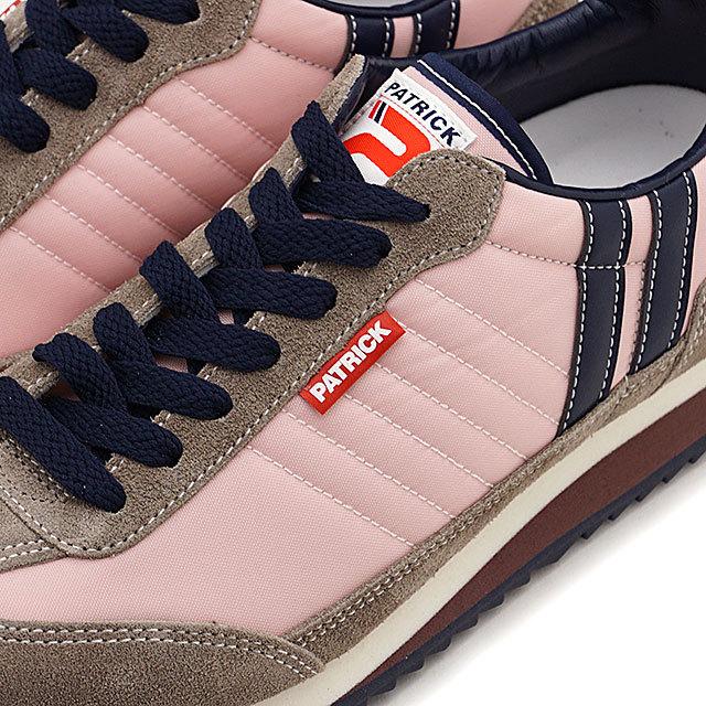 返品送料無料 パトリック PATRICK スニーカー マラソン MARATHON 94637 SS21Q2 メンズ・レディース 日本製 SHRMP ブラウン系／復刻カラー :10067608 ...
