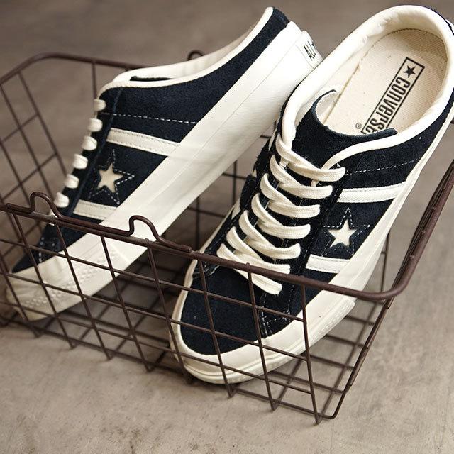 CONVERSE コンバース サンダル スター アンド バーズ クロッグ STAR&BARS CLOGS 35200250 FW21 メンズ・レディース スエード BLACK ブラック系 ...