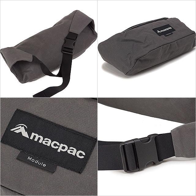 macpac マックパック モジュール 7L Module MM71708-CC FW21 メンズ・レディース 鞄 ウェストバッグ ボディバッグ ファニーパック チャコール グレー系 ...