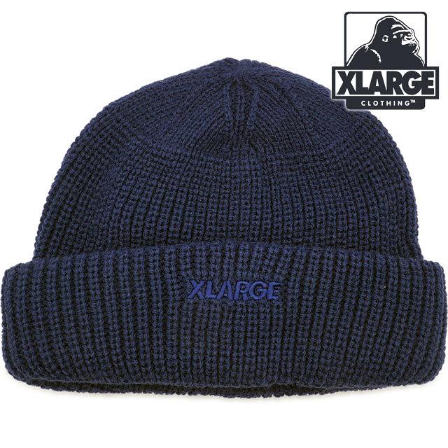 XLARGE エクストララージ ロゴショートレングスビーニー LOGO SHORT LENGTH BEANIE 101213051007 ...