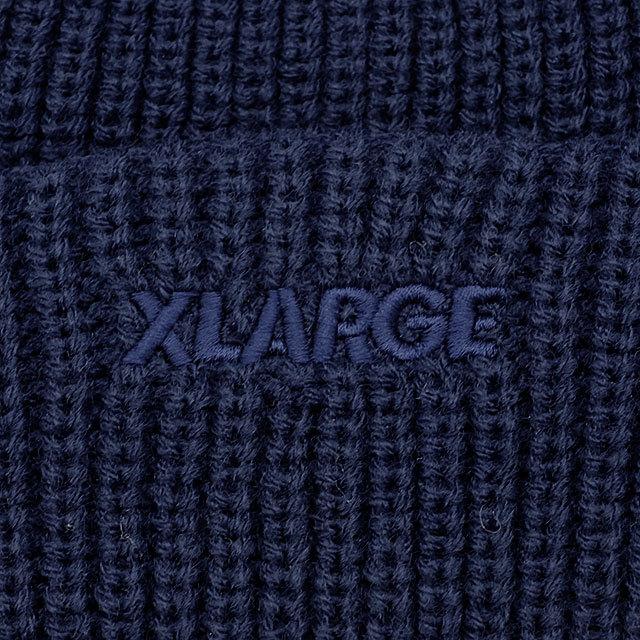 XLARGE エクストララージ ロゴショートレングスビーニー LOGO SHORT LENGTH BEANIE 101213051007 ...