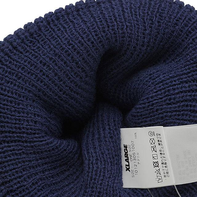 XLARGE エクストララージ ロゴショートレングスビーニー LOGO SHORT LENGTH BEANIE 101213051007 ...