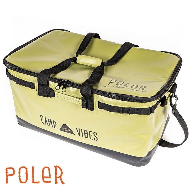 ポーラー POLeR ポーラーソフトマルチコンテナ 5213C016-OLO SS22 60L POLER SOFT MULTI-CONTAINER キャンプ アウトドア用品 収納バッグ ...