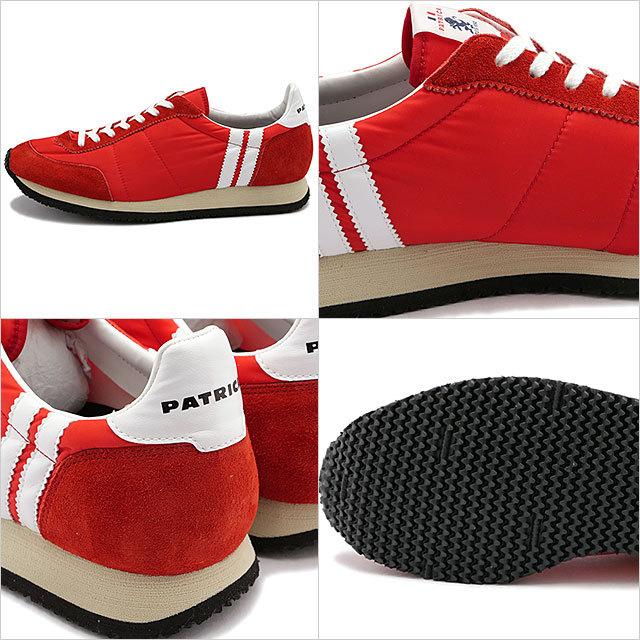 PATRICK パトリック ミルプール スニーカー 504117 SS22 MIRPUR メンズ 日本製 ナイロン RED 赤 レッド系 シーズン限定 返品交換送料無料 : ミスチーフ ...