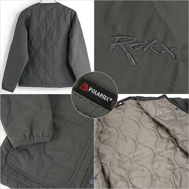 ROKX（ロックス） キルティングカーディガン インシュレーテッド ポーラテックパワーフィル RXMF194083 FW22 QUILT ...