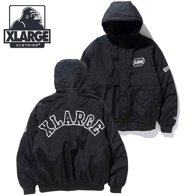 エクストララージ XLARGE メンズ ナイロン パファージャケット 101223021005 FW22 NYLON PUFFER JACKET xlarge エックスラージ BLACK ...