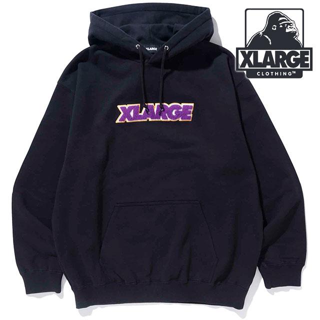 XLARGE エクストララージ メンズ ツートーン スタンダードロゴ プルオーバーフーデッドスウェット 101223012008 FW22 ...