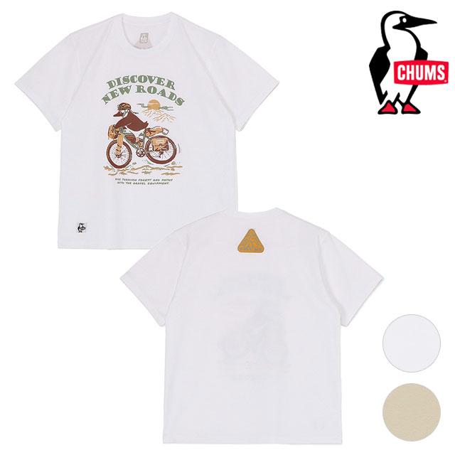 CHUMS チャムス グラベルアドベンチャードライTシャツ CH01-2537 SS25 M Gravel Adventure Dry T-Shirt メンズ 半袖 UVカット 遮熱 正規取扱 ...