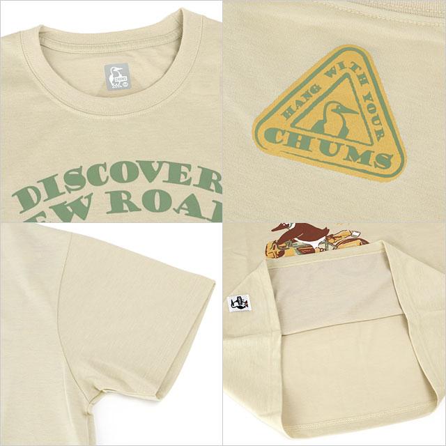 CHUMS チャムス グラベルアドベンチャードライTシャツ CH01-2537 SS25 M Gravel Adventure Dry T-Shirt メンズ 半袖 UVカット 遮熱 正規取扱 ...