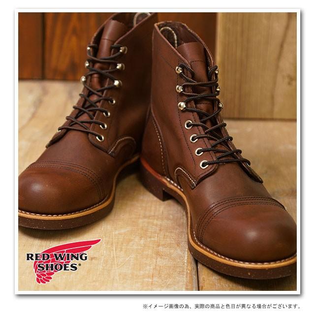 RED WING SHOES REDWING レッドウィング ブーツ ＃8081 IRON RANGE アイアンレンジ AMBER ...