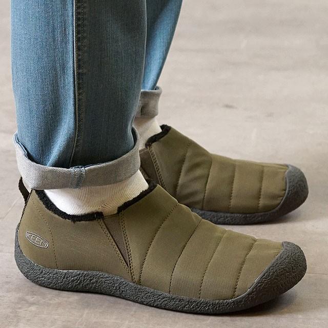 KEEN キーン メンズ ハウザー ツー MEN HOWSER II リラックス コンフォートシューズ モック 靴 Dark Olive ...