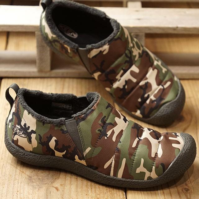 KEEN キーン メンズ ハウザー ツー M HOWSER II アウトドア スリッポン キャンプモック スニーカー 靴 Camo Raven ...