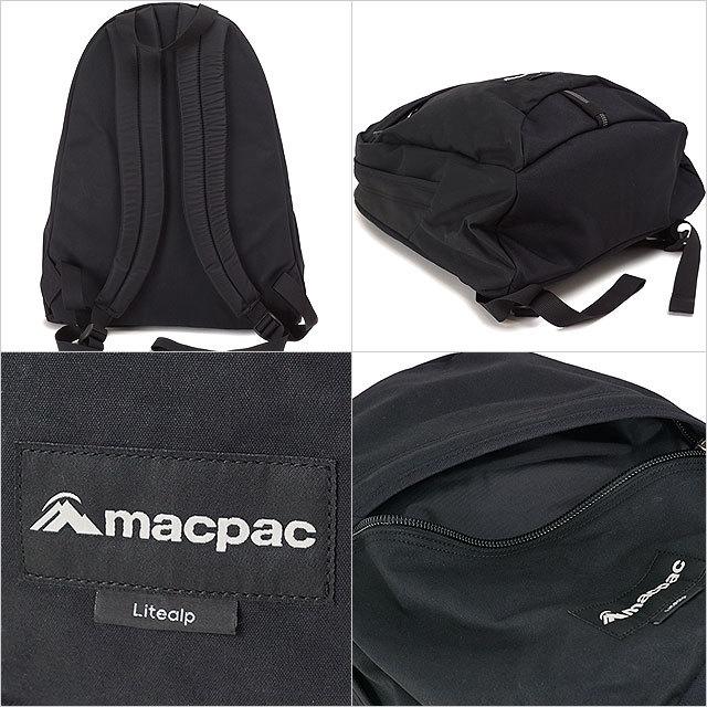 macpac マックパック リュック ライトアルプ 23L LiteAlp MM71704-K FW21 メンズ・レディース 鞄 バックパック デイパック 登山 ハイキング ブラック 黒 ...