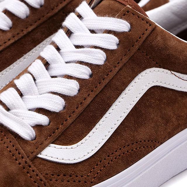 vans スニーカー ブラウン バンズ オールドスクール 25.5 スエード