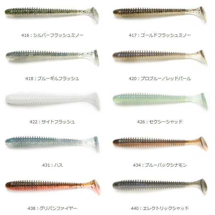 KEITECH ケイテック スイングインパクト2．5インチ : ミシマつり具店 - 通販 - Yahoo!ショッピング