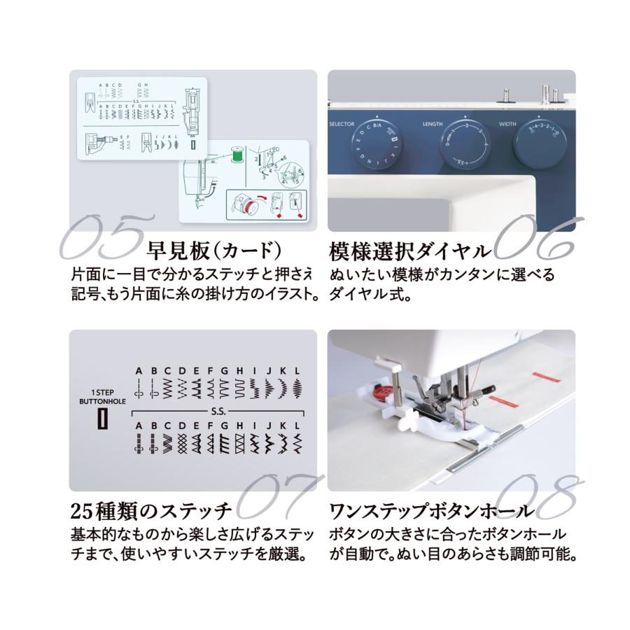 JANOME ミシン 初心者 ジャノメミシン 1522 1522BL 1522RD レッド ブルー 垂直半回転釜仕様電動ミシン フットコントローラー 爆買 : あなたの町のミシン屋さん ...