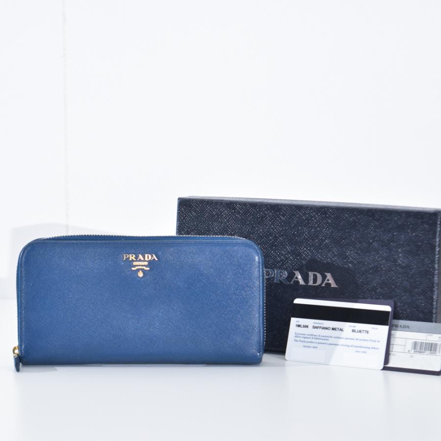 PRADA 中古USED 財布 1ML506 サフィアーノ 2250000903896 : MISHヤフー店 - 通販 - Yahoo!ショッピング