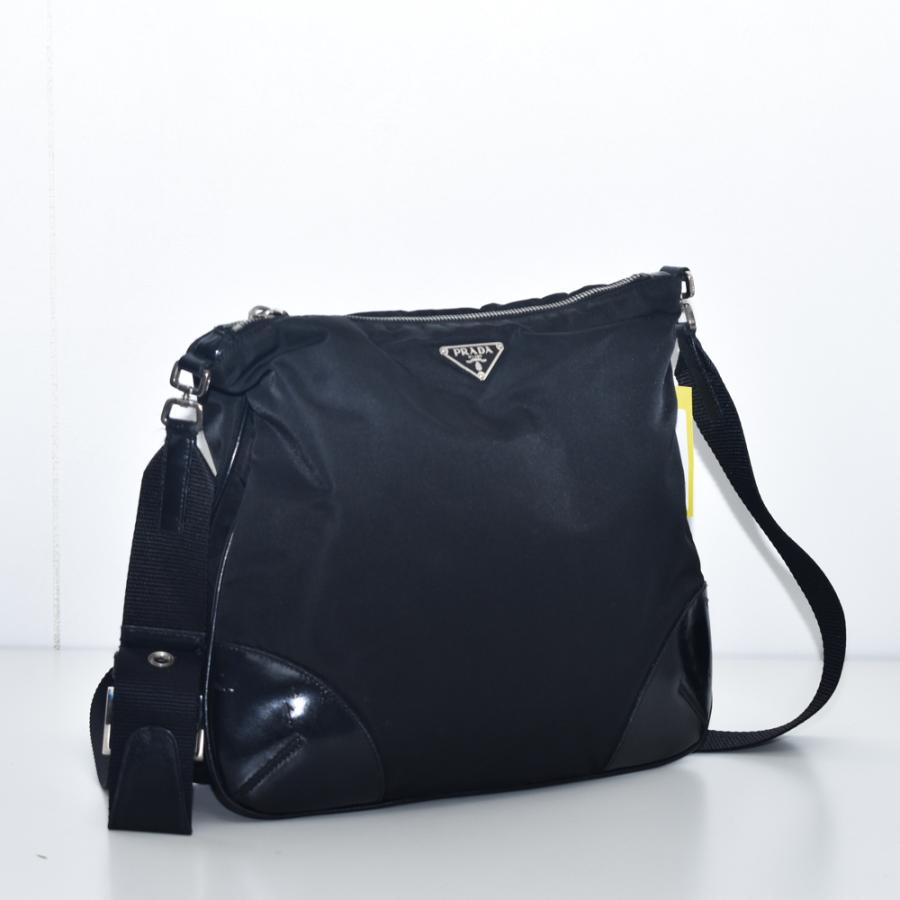 VERSACE（ヴェルサーチェ） 中古USED PRADA ショルダーバッグ ナイロン レザー メンズ 43859 : MISHヤフー店 ...