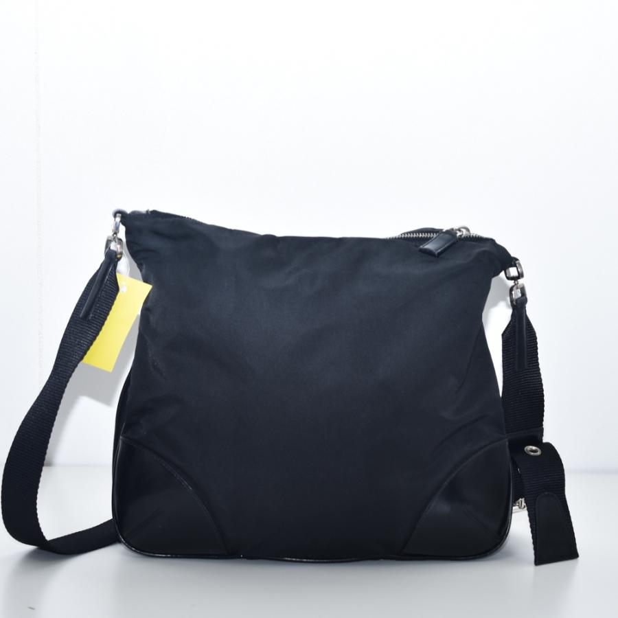 VERSACE（ヴェルサーチェ） 中古USED PRADA ショルダーバッグ ナイロン レザー メンズ 43859 : MISHヤフー店 ...