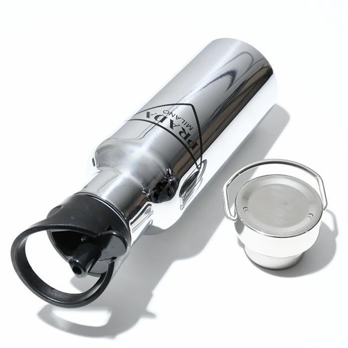 PRADA プラダ ウォーターボトル 500mL 水筒 タンブラー ステンレス 持ち運び ストロー 蓋付き 2UH004 : MISHヤフー店 - 通販 - Yahoo!ショッピング