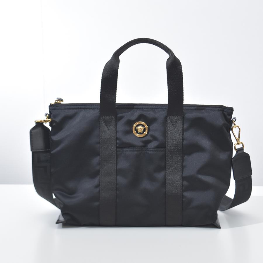 VERSACE ヴェルサーチ ミニトートバッグ ナイロン メデューサ VERSACE ヴェルサーチ ミニトートバッグ ナイロン メデューサ