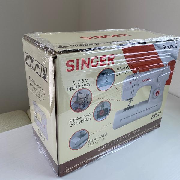 SINGER（ミシン） SINGER 電動ミシン SN-621（本体） : 椿ミシンサービス ヤフー店 - 通販 - Yahoo!ショッピング