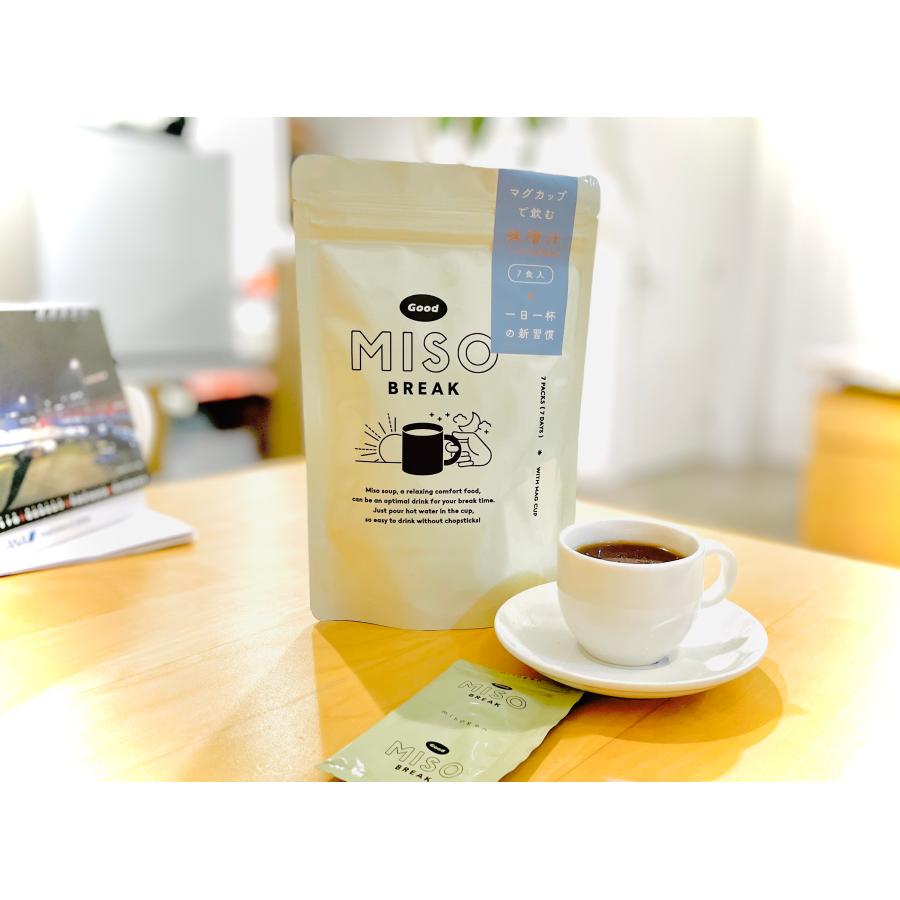 美噌元misogen Good MISO BREAK 7食入 マグカップで飲む一日一杯の和み健康習慣 : 美噌元OFFICIAL Yahoo!店 - 通販 - Yahoo!ショッピング