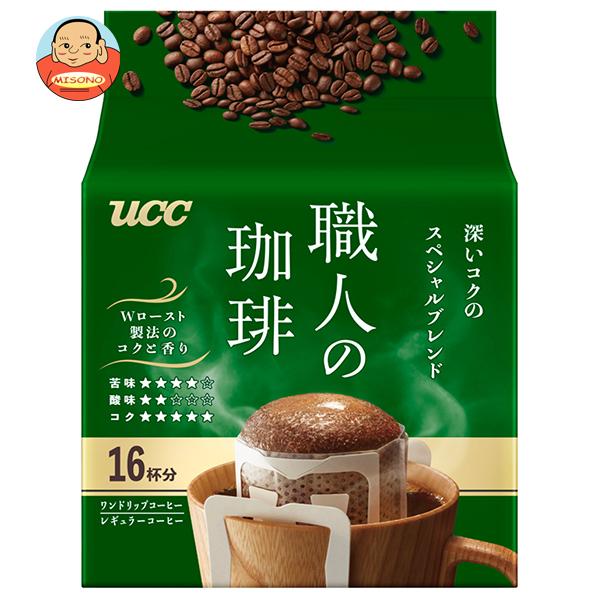 職人の珈琲 UCC ワンドリップコーヒー 深いコクのスペシャルブレンド (7g×16P)×12袋入｜ 送料別 : 味園サポート ヤフー店 ...