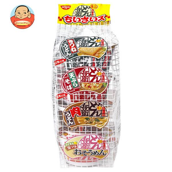 日清食品 日清のどん兵衛 ちいさいズ4食パック 163g×6袋入｜ 送料別 : 味園サポート ヤフー店 - 通販 - Yahoo!ショッピング